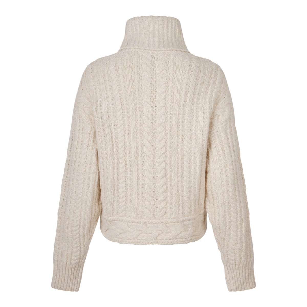 Ecru Cable Knit Jumper| COLOGNESE 1882